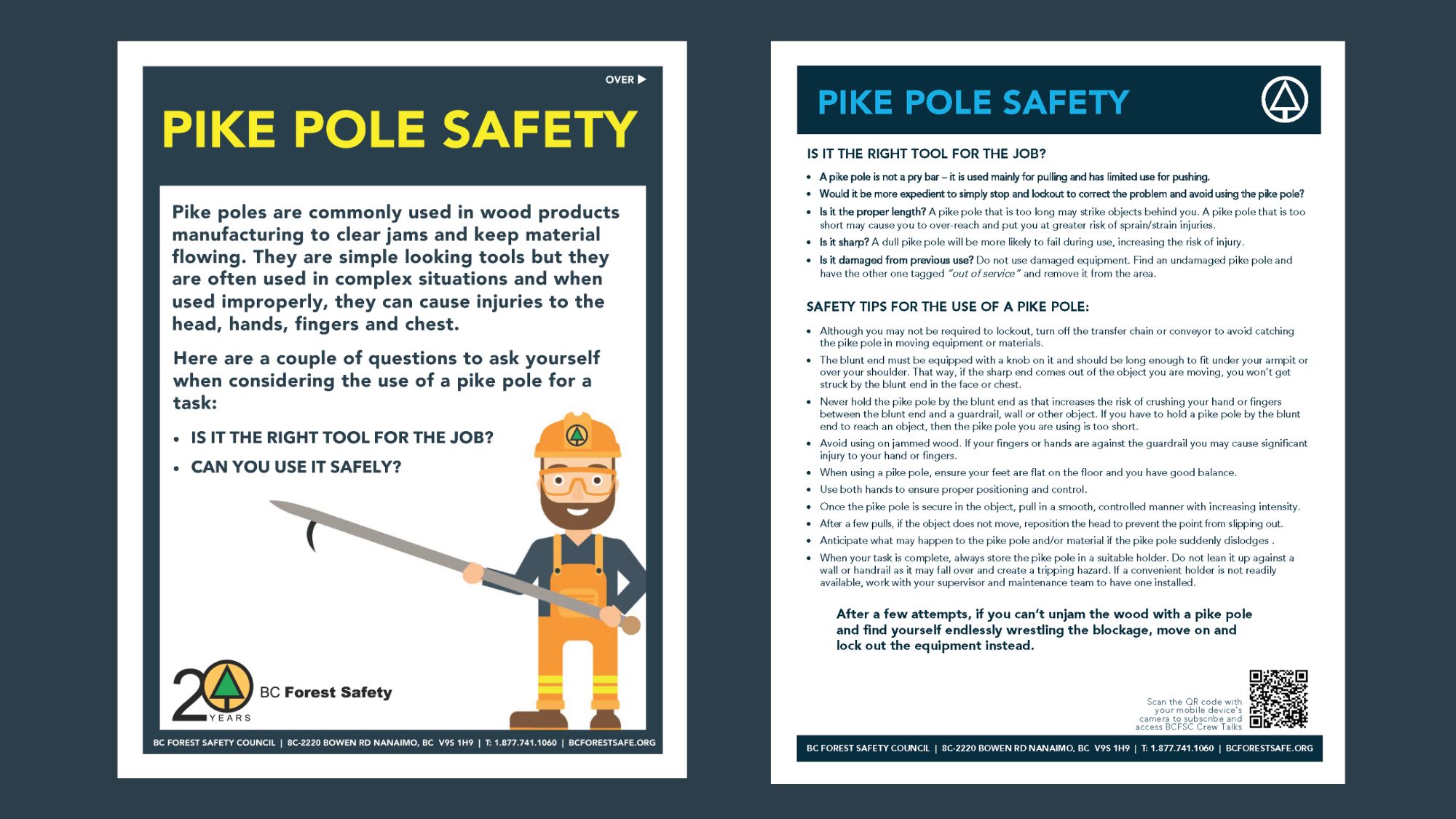 BCFSC Crew Talk Archive – The BC Forest Safety Council