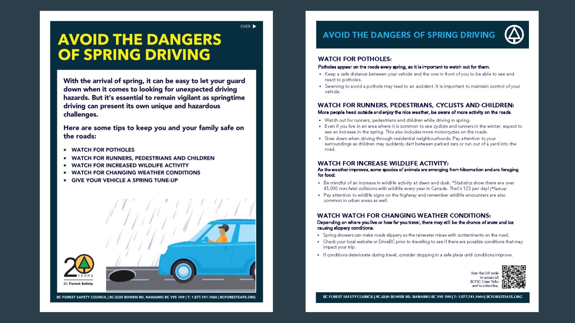 BCFSC Crew Talk Archive – The BC Forest Safety Council