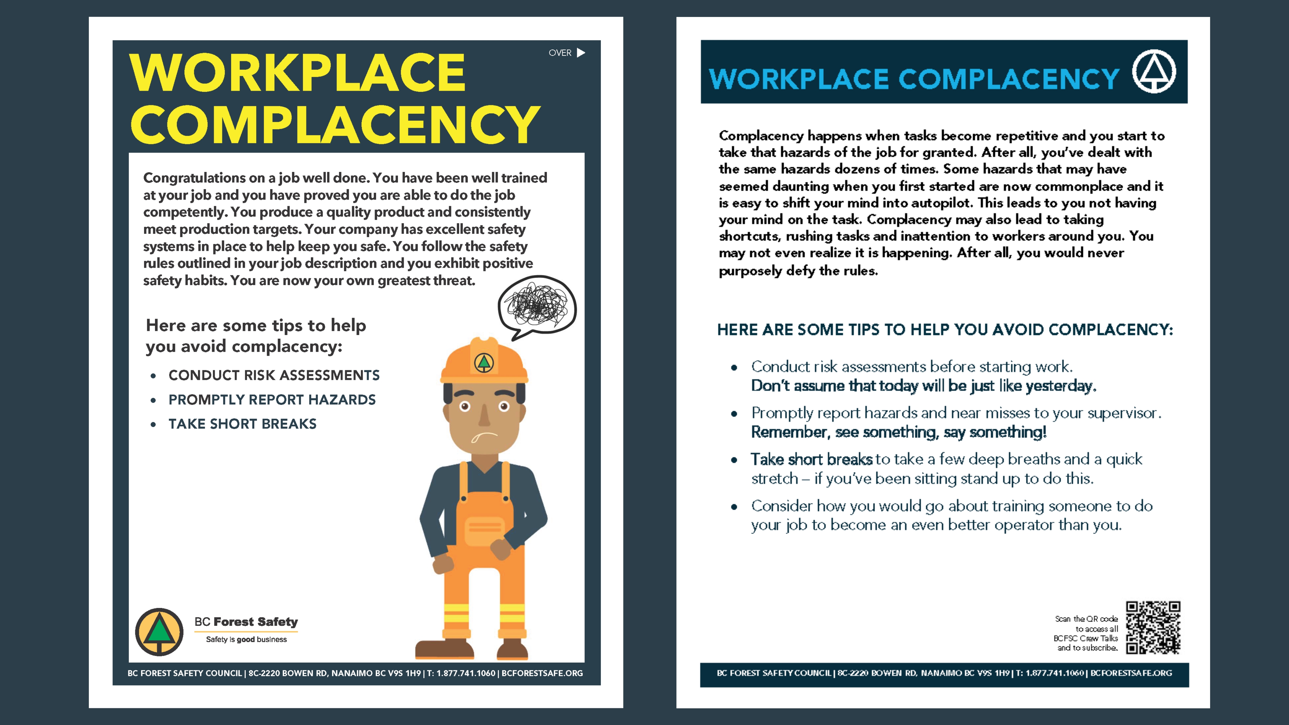 BCFSC Crew Talk Archive – The BC Forest Safety Council