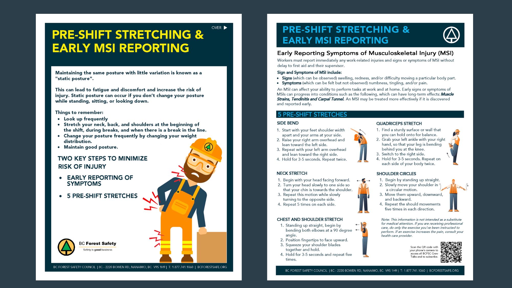 BCFSC Crew Talk Archive – The BC Forest Safety Council