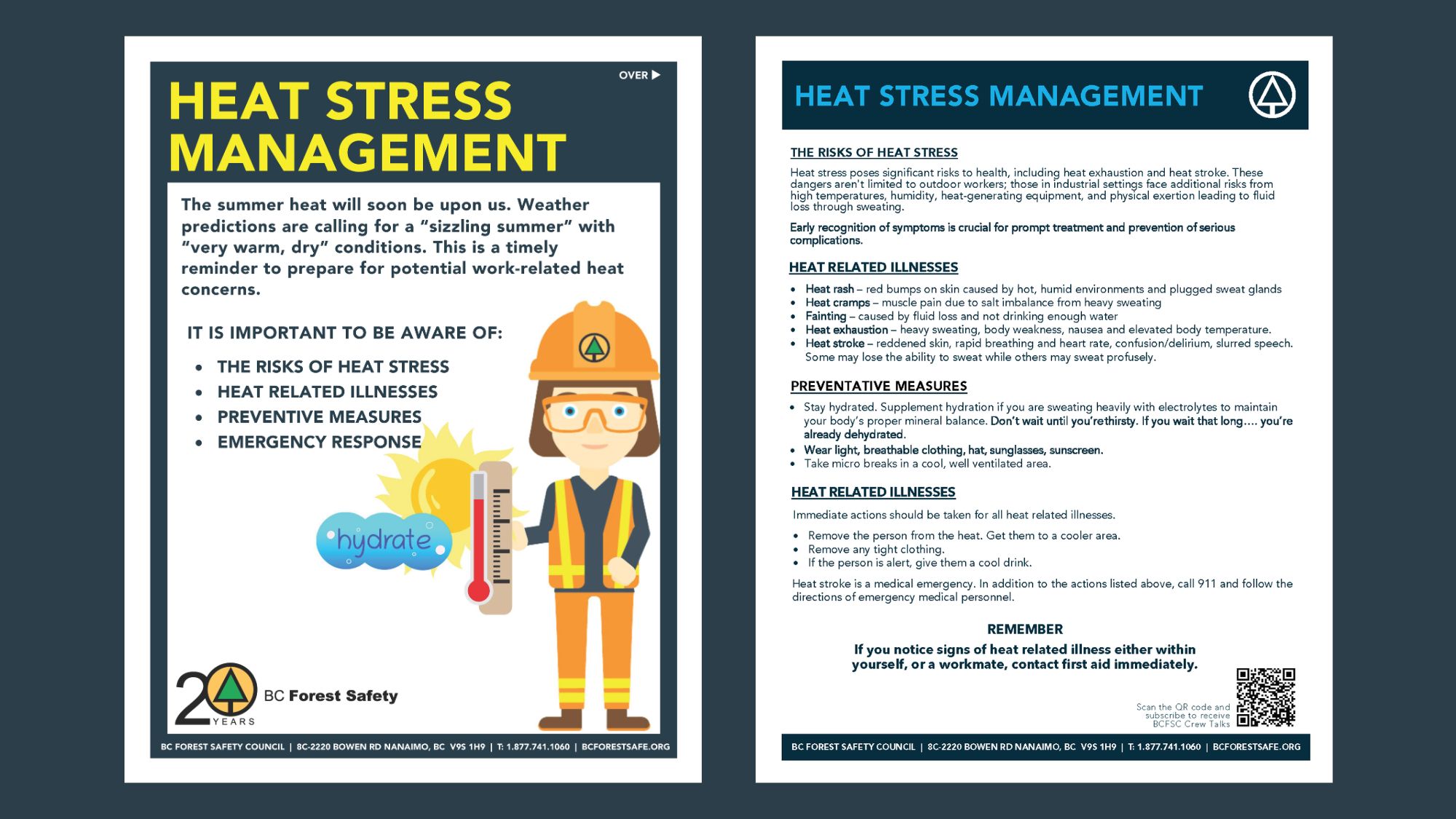 BCFSC Crew Talk Archive – The BC Forest Safety Council