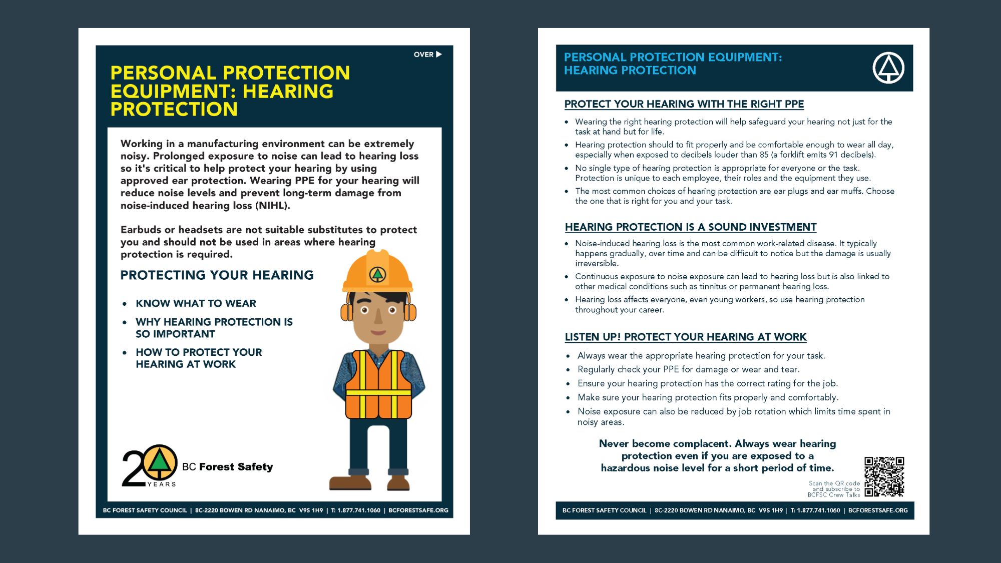 BCFSC Crew Talk Archive – The BC Forest Safety Council