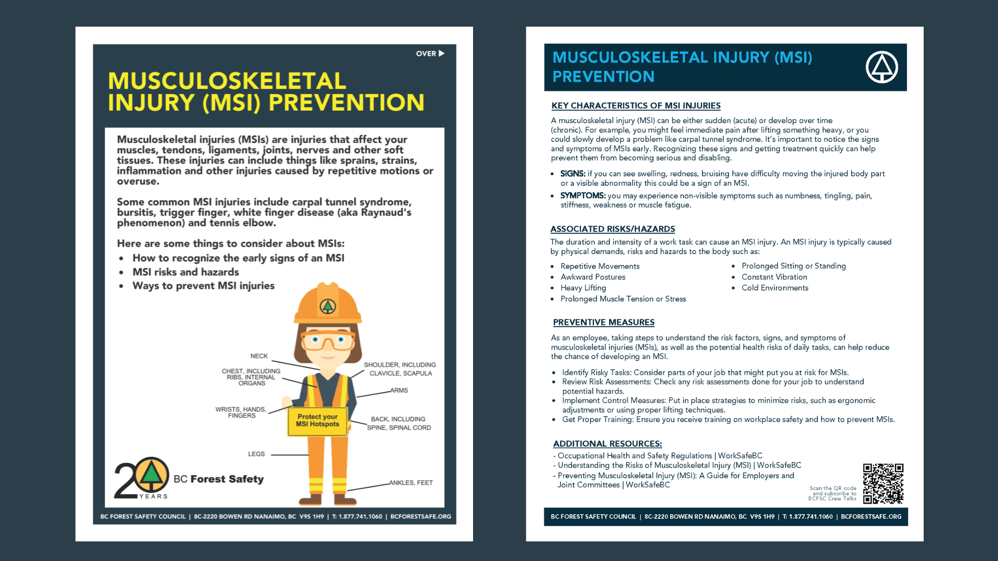 BCFSC Crew Talk Archive – The BC Forest Safety Council