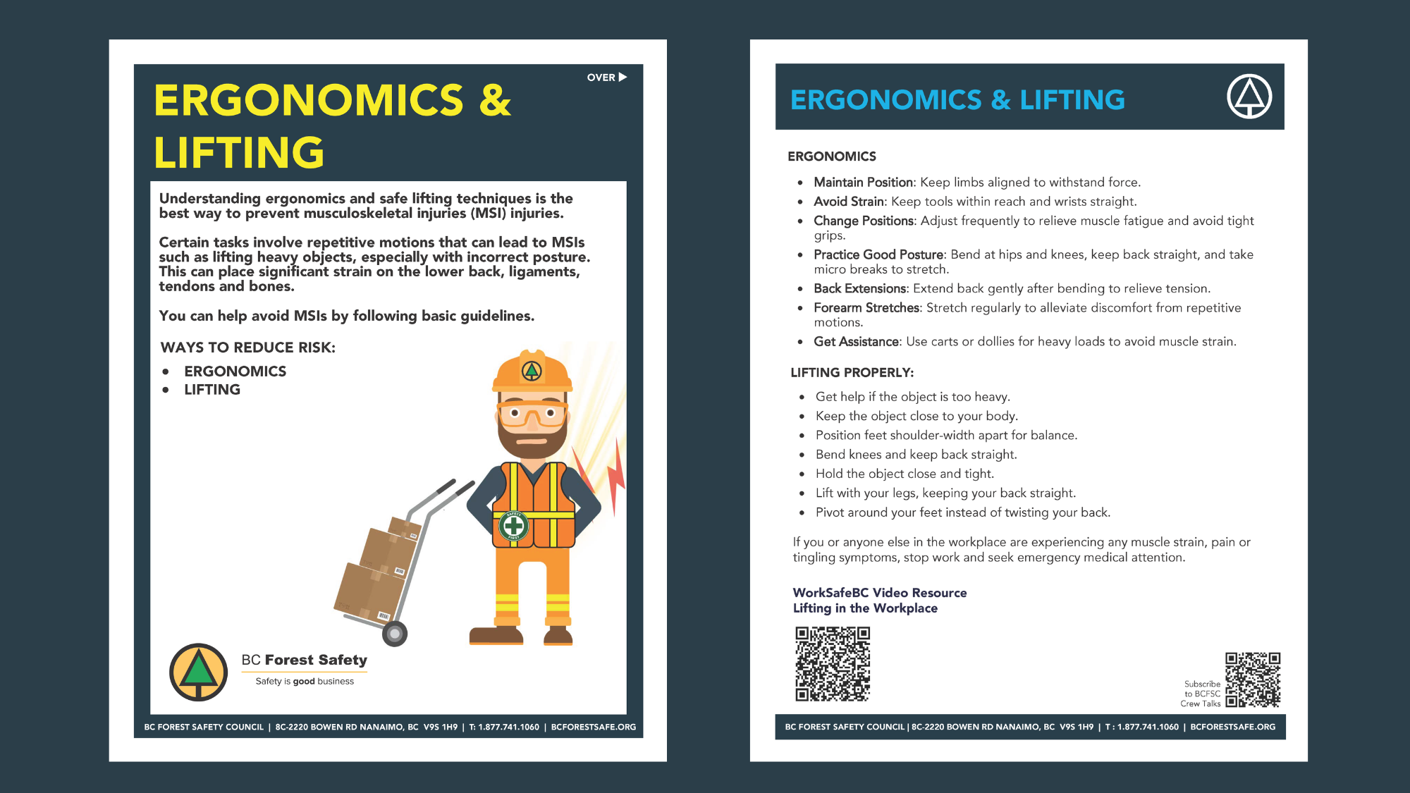 BCFSC Crew Talk Archive – The BC Forest Safety Council